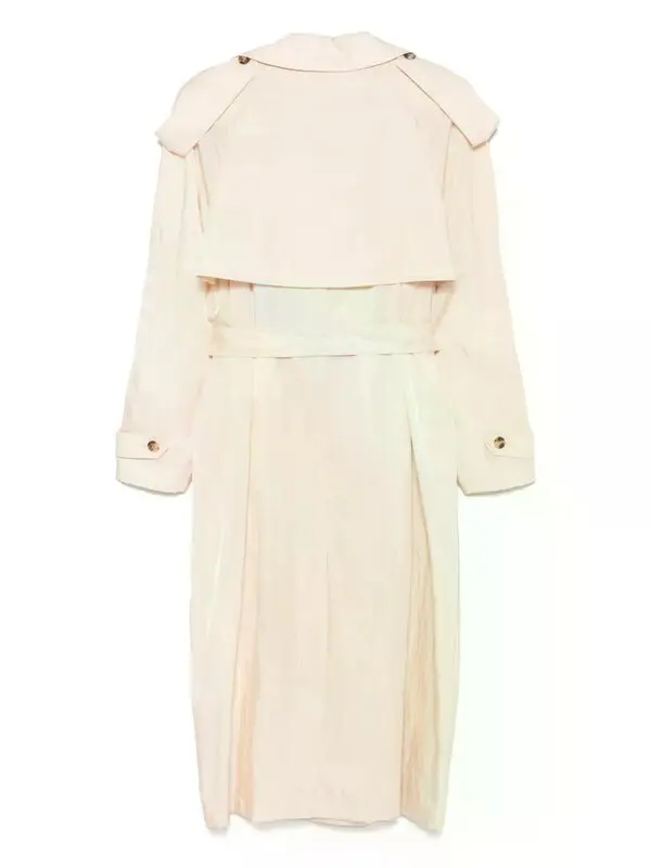 Wardrobe.NYC Belted Trench Coat - Neutrals