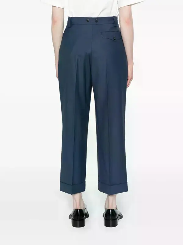 Victoria Beckham Cropped Tailored Trousers