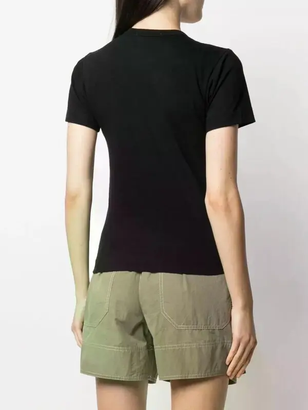 Play Comme Des Garcon Embroidered Heart T-shirt