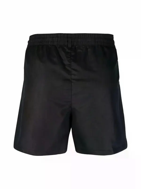 Paul Smith Logo-patch Swim Shorts - Black