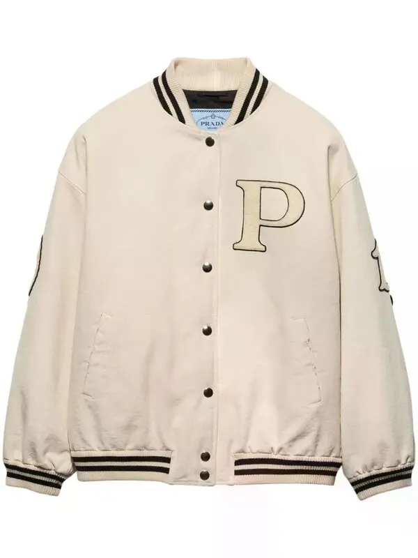 Prada Patch Bomber Jacket