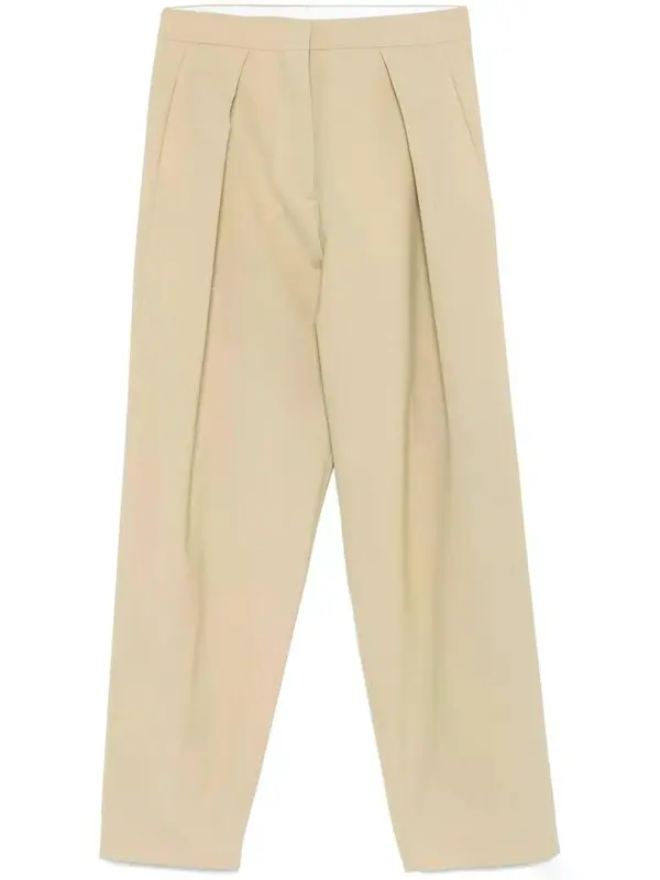Moncler Logo-patch Trousers - Neutrals