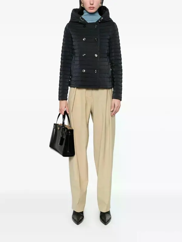 Moncler Logo-patch Trousers - Neutrals