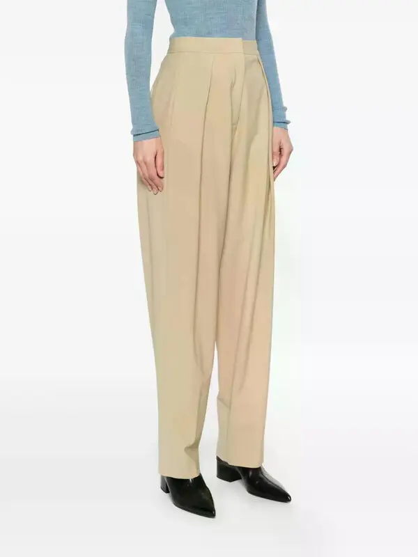 Moncler Logo-patch Trousers - Neutrals