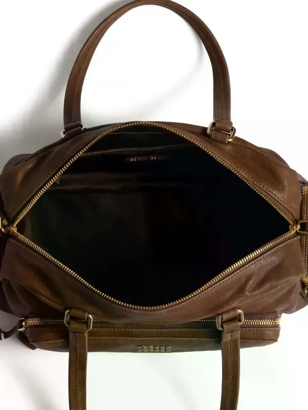 Miu Miu Leather Tote Bag