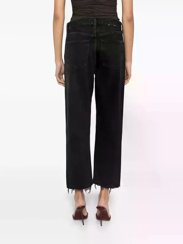 AGOLDE Distressed Cropped Jeans