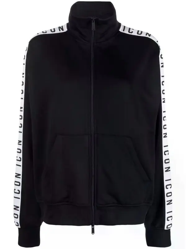 Dsquared2 Icon Funnel-neck Zip-up Jacket