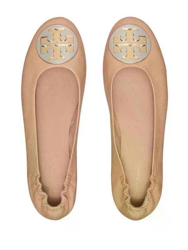 Tory Burch Claire Ballerina Shoes - Neutrals