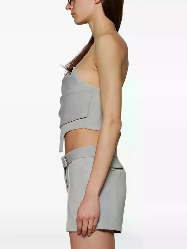 Alex Perry Strapless Corset Top
