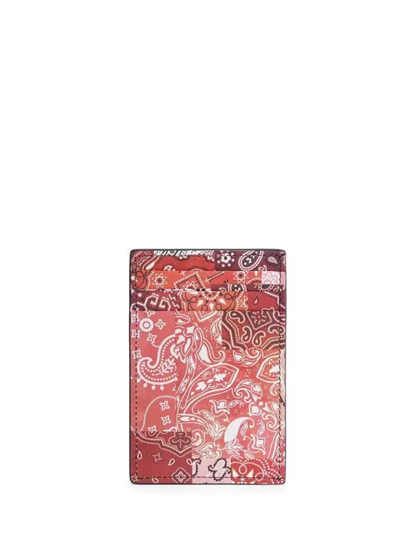 GIUSEPPE ZANOTTI Albert Card Holder - Red