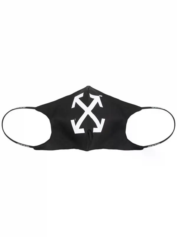 Off-White Arrows Face Mask - Black