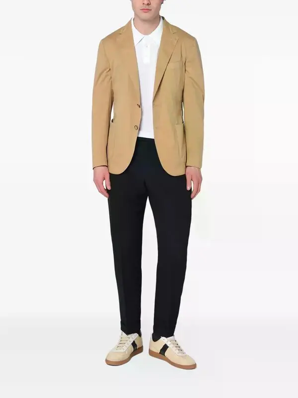 SANTANIELLO Single-breasted Blazer - Neutrals