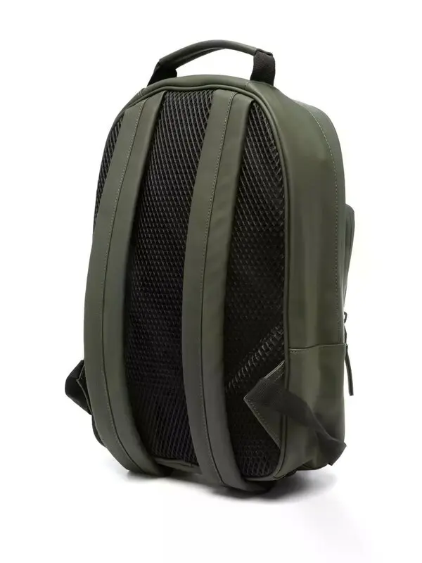 Rains Book Daypack Faux-leather Backpack
