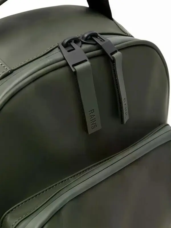Rains Book Daypack Faux-leather Backpack