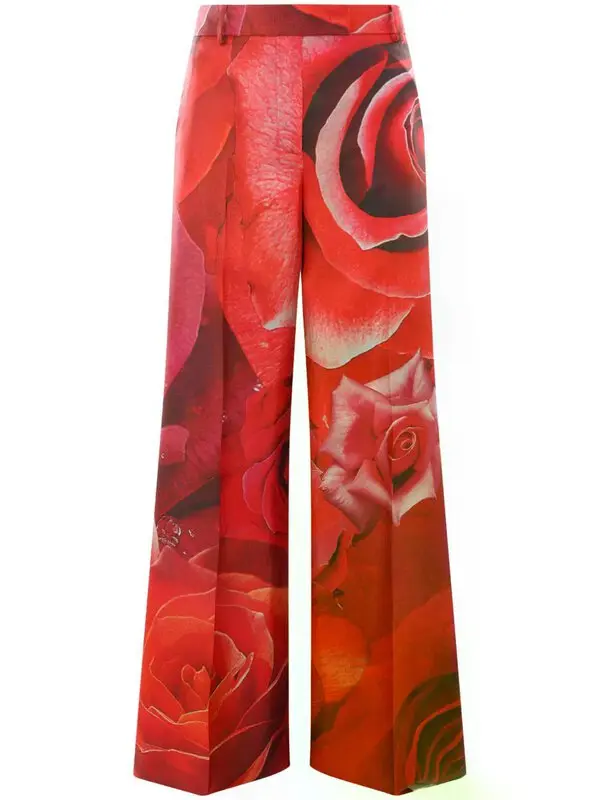 Roberto Cavalli Silk Trousers