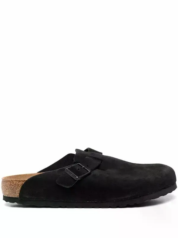 BIRKENSTOCK Boston Clogs Slip-on Mules - Black