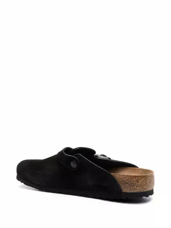 BIRKENSTOCK Boston Clogs Slip-on Mules - Black