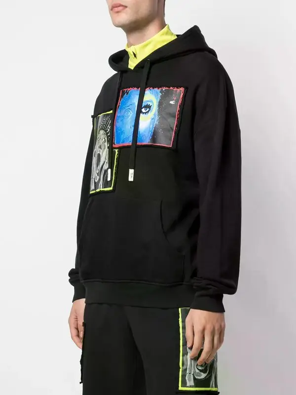 HACULLA. Overlap Drop-shoulder Hoody