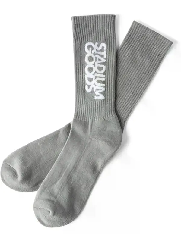 STADIUM GOODS Logo Crew Socks - Grey