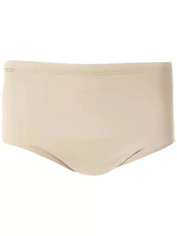 AMIR SLAMA Plain Swim Trunks - Neutrals