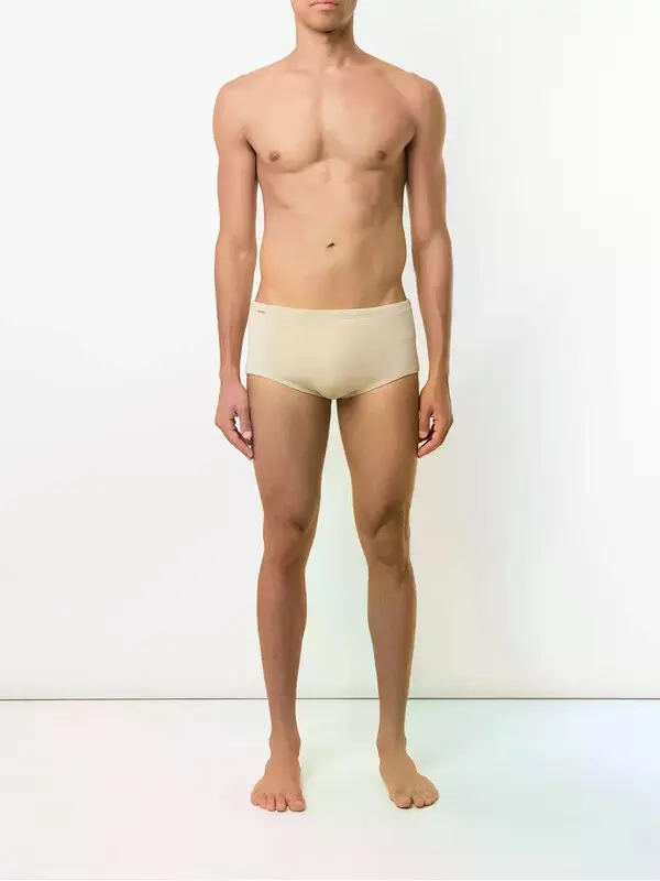 AMIR SLAMA Plain Swim Trunks