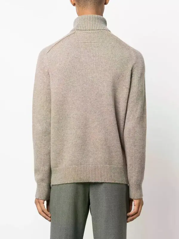 Zegna Roll-neck Cashmere Jumper