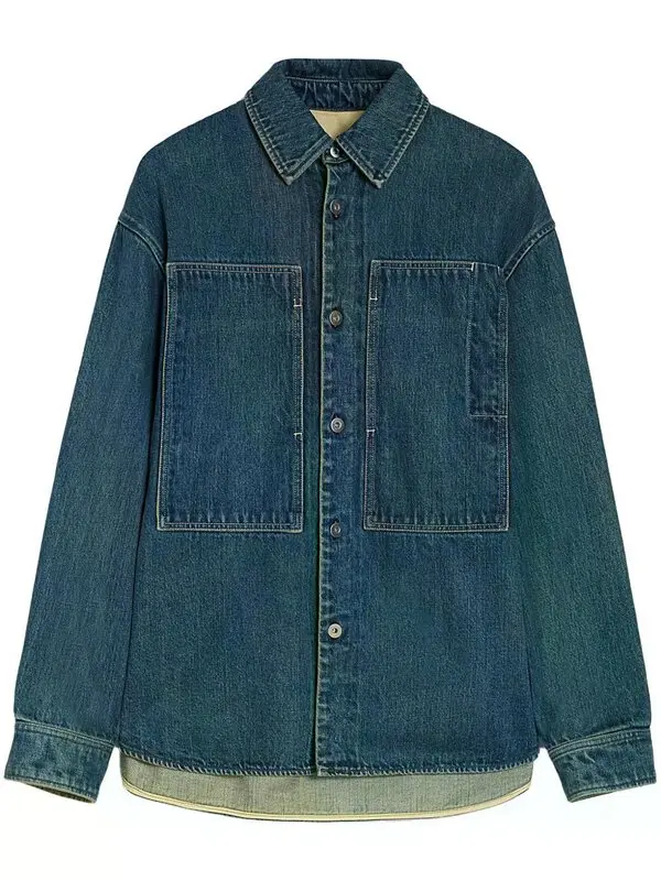 JIL SANDER Long-sleeve Denim Shirt