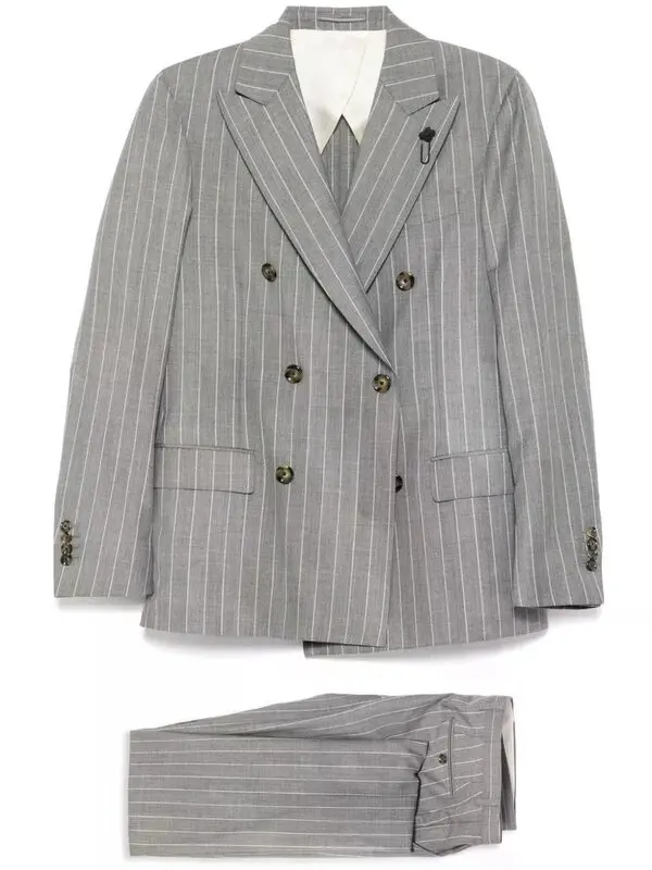 LARDINI Wool Suit - Grey