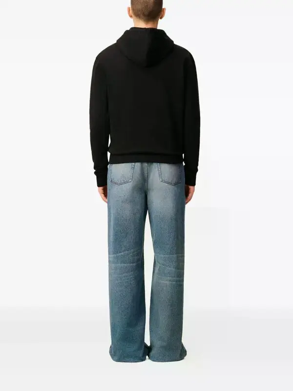 AMI Paris De Coeur Zipped Hoodie