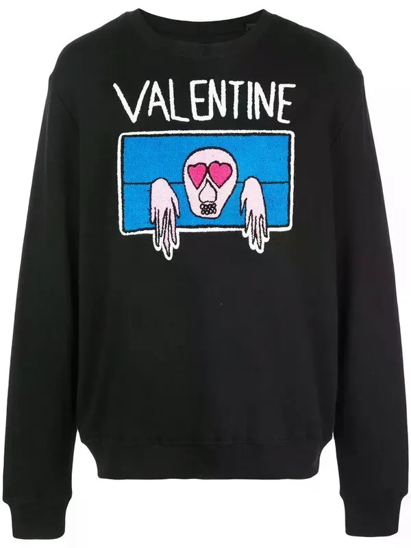 HACULLA. Valentine Sweatshirt - Black