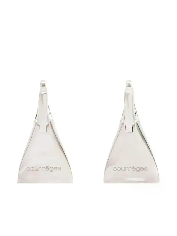 COURREGES Geometric Dangle Earrings