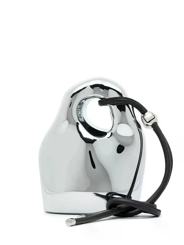 PUBLISHED BY Ruby's Lost Stone Sculptural Shoulder Bag - Silver