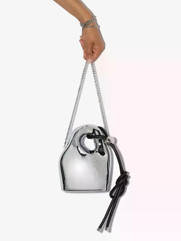 PUBLISHED BY Ruby's Lost Stone Sculptural Shoulder Bag - Silver