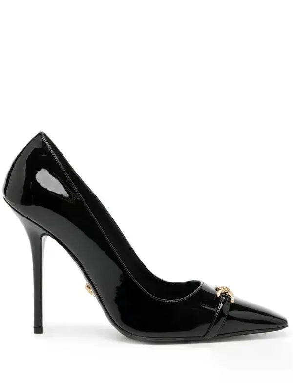 Versace 110mm Patent-finish Leather Pumps