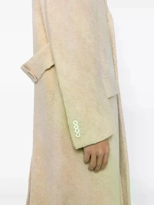Kiton Single-breasted Coat - Neutrals