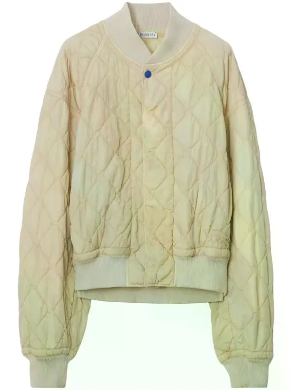 Burberry Quilted Bomber Jacket