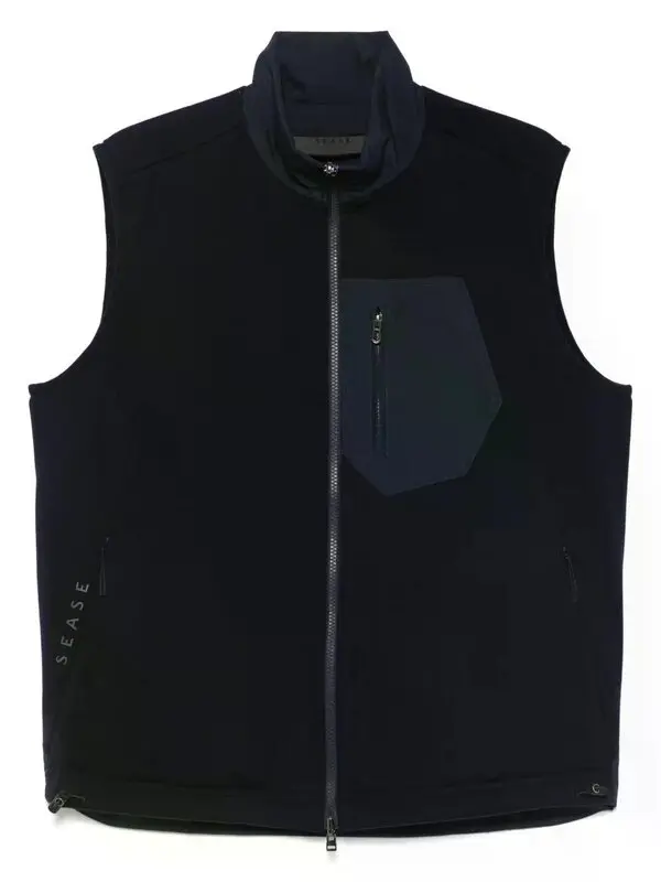 Sease Padded Explorer Gilet - Blue