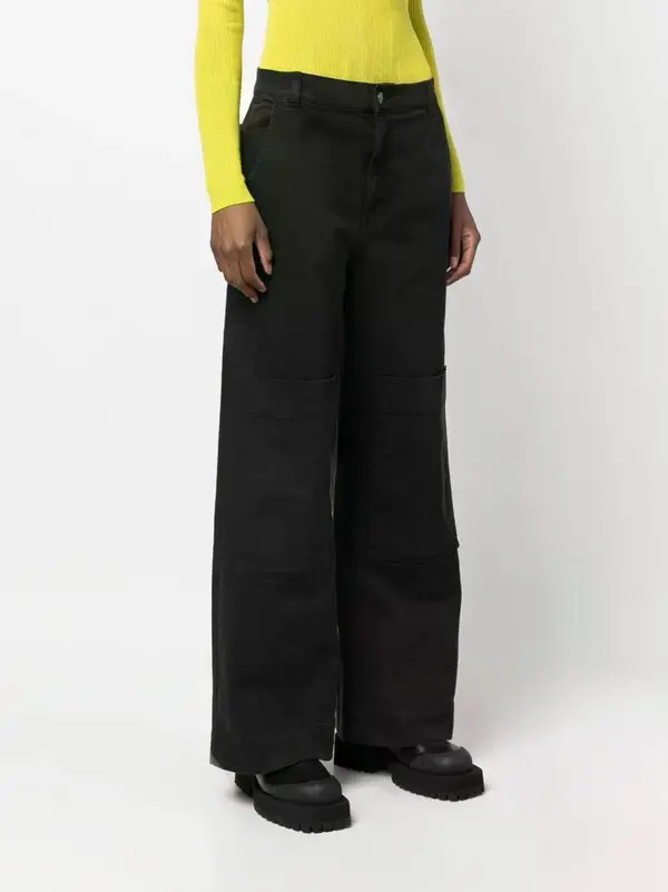 P.a.r.o.s.h Low-rise Wide-leg Jeans