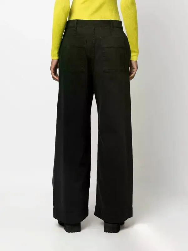 P.a.r.o.s.h Low-rise Wide-leg Jeans