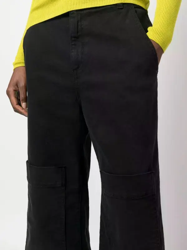 P.a.r.o.s.h Low-rise Wide-leg Jeans
