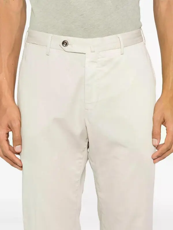 PT TORINO Tapered Chino Trousers - Neutrals