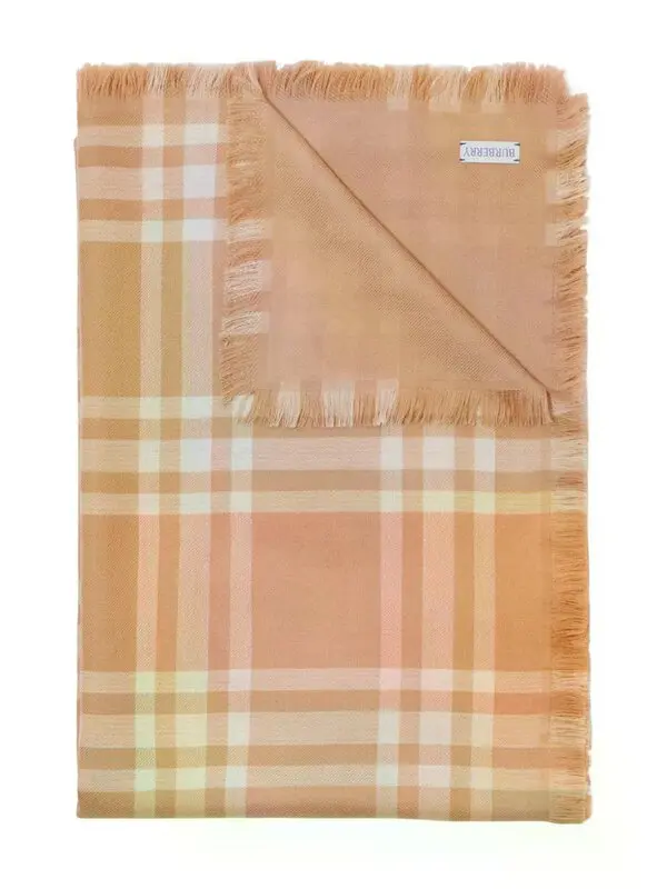 Burberry Reversible Check-pattern Scarf