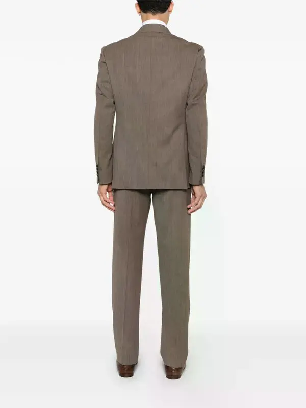 LARDINI Single-breasted Suit - Brown