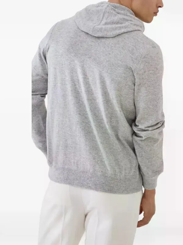 Brunello Cucinelli Cashmere Zip Hoodie