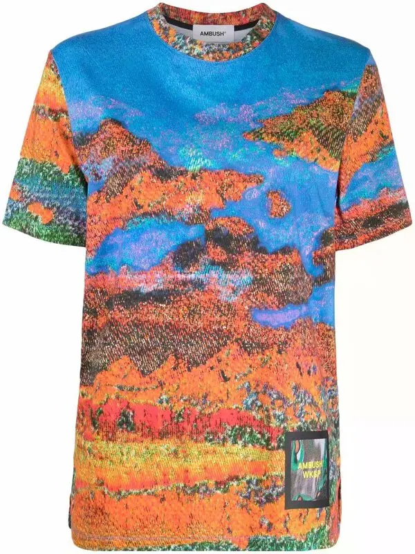AMBUSH Graphic-print T-shirt - Blue