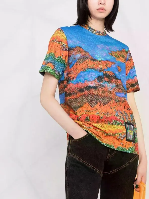 AMBUSH Graphic-print T-shirt - Blue