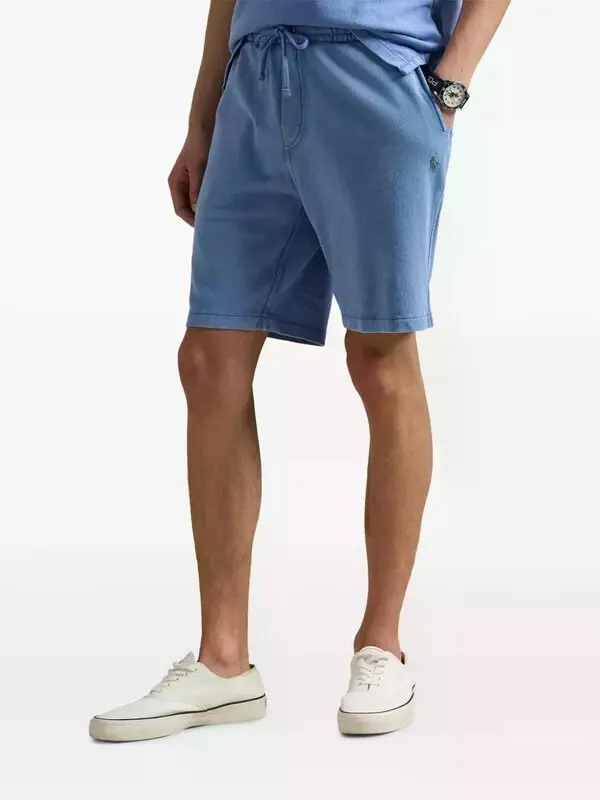 Polo Ralph Lauren Cotton Track Shorts - Blue