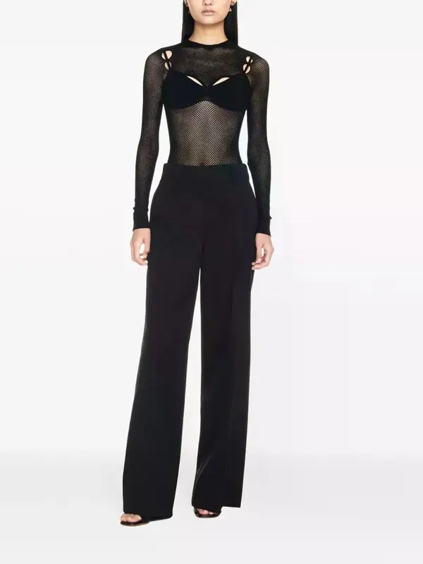Off-White Arrow Fishnet Top