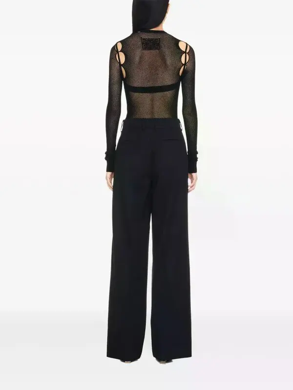 Off-White Arrow Fishnet Top