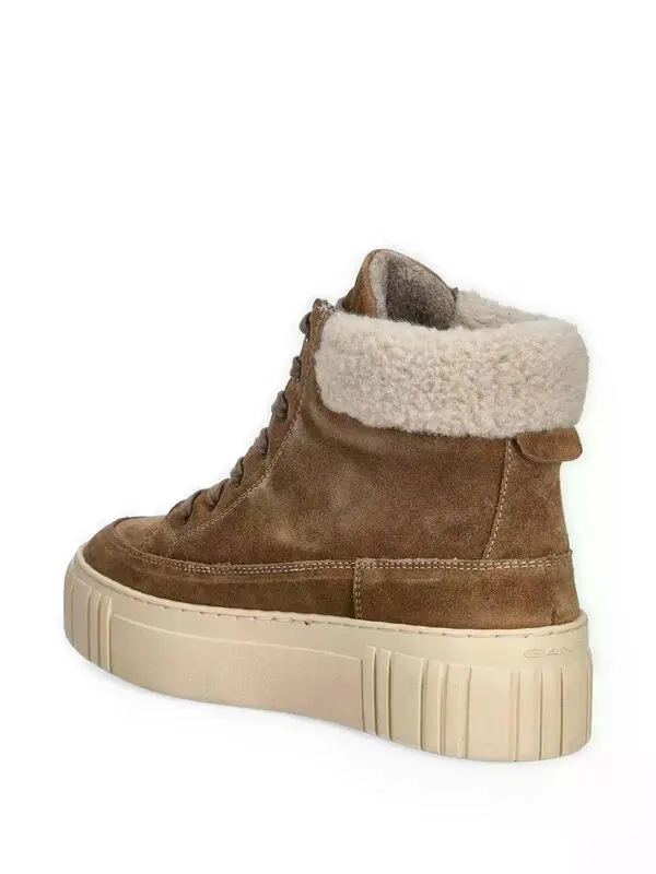 Gant Shearling Detailing Boots